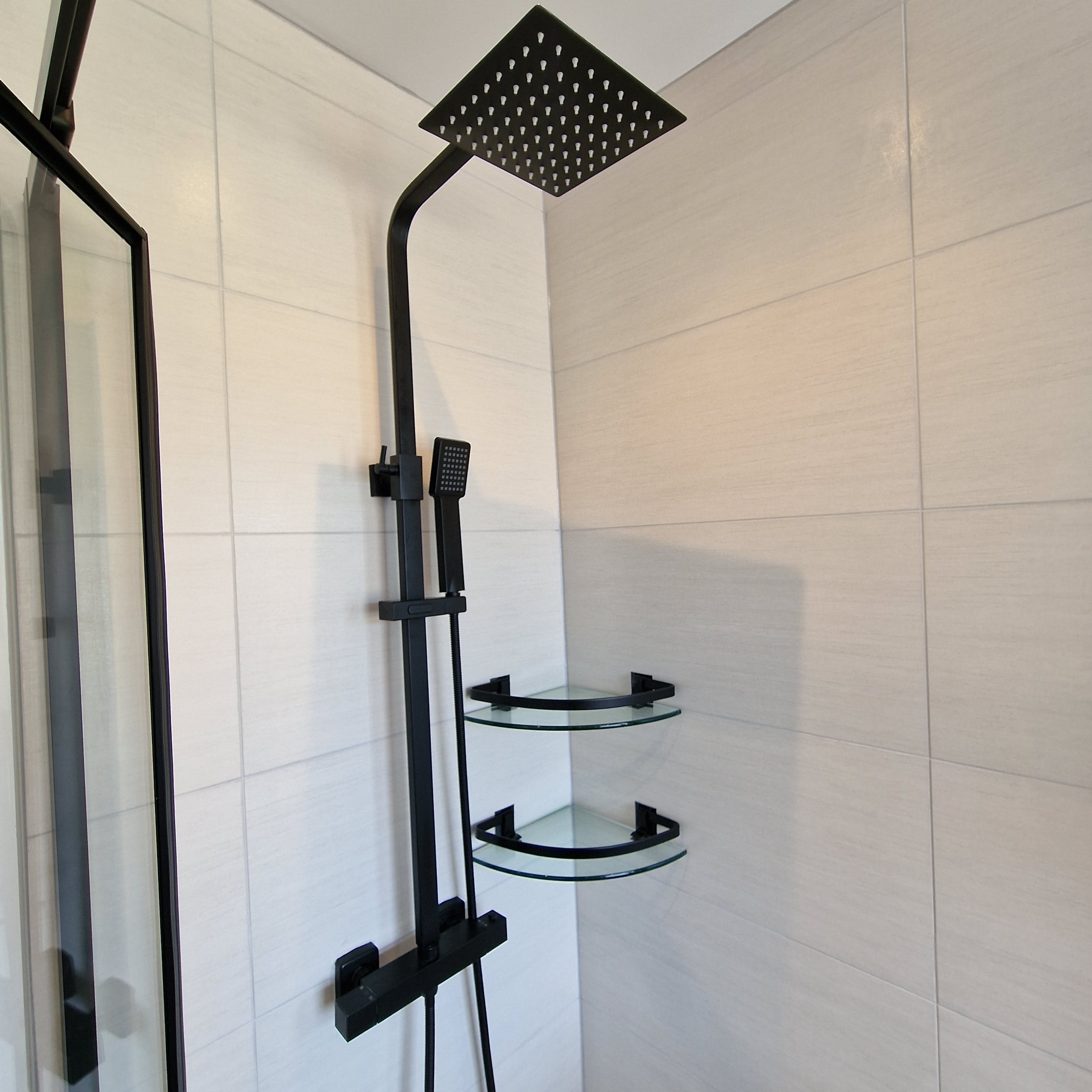Bespoke Matt Black Bathroom In Wheathampstead - Ahmco