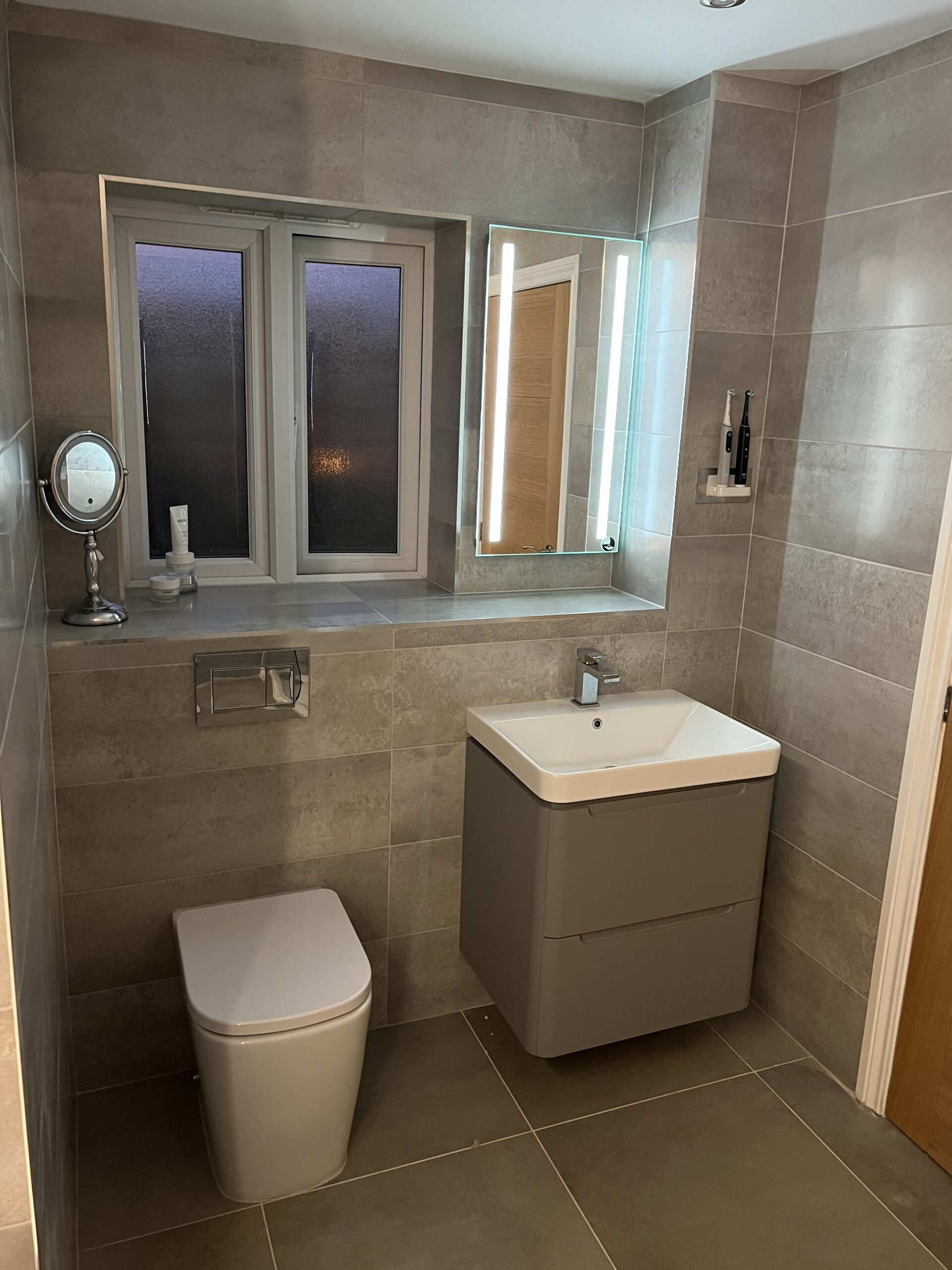 Modern Ensuite Installation in Corby - Ahmco