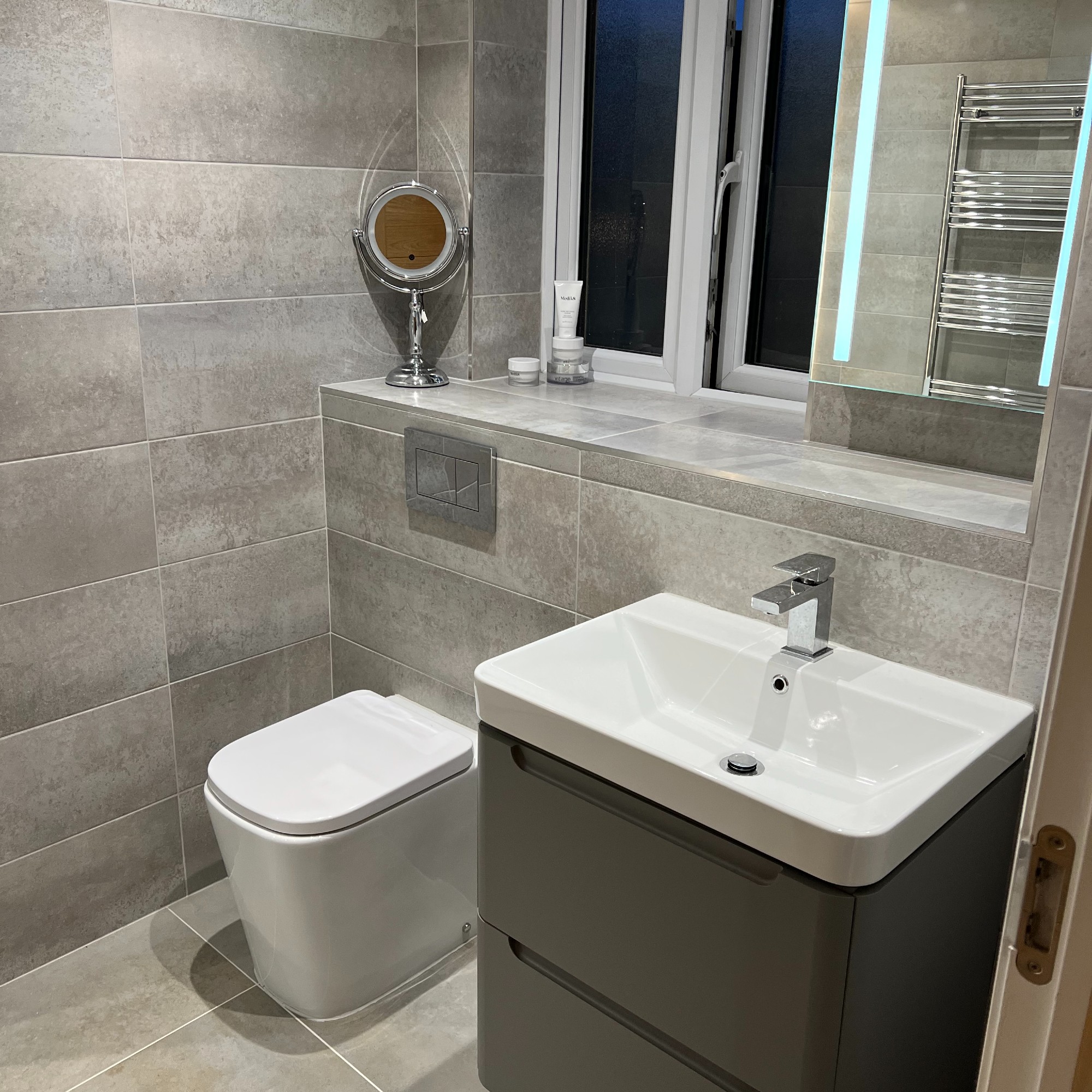 Modern Ensuite Installation in Corby - Ahmco