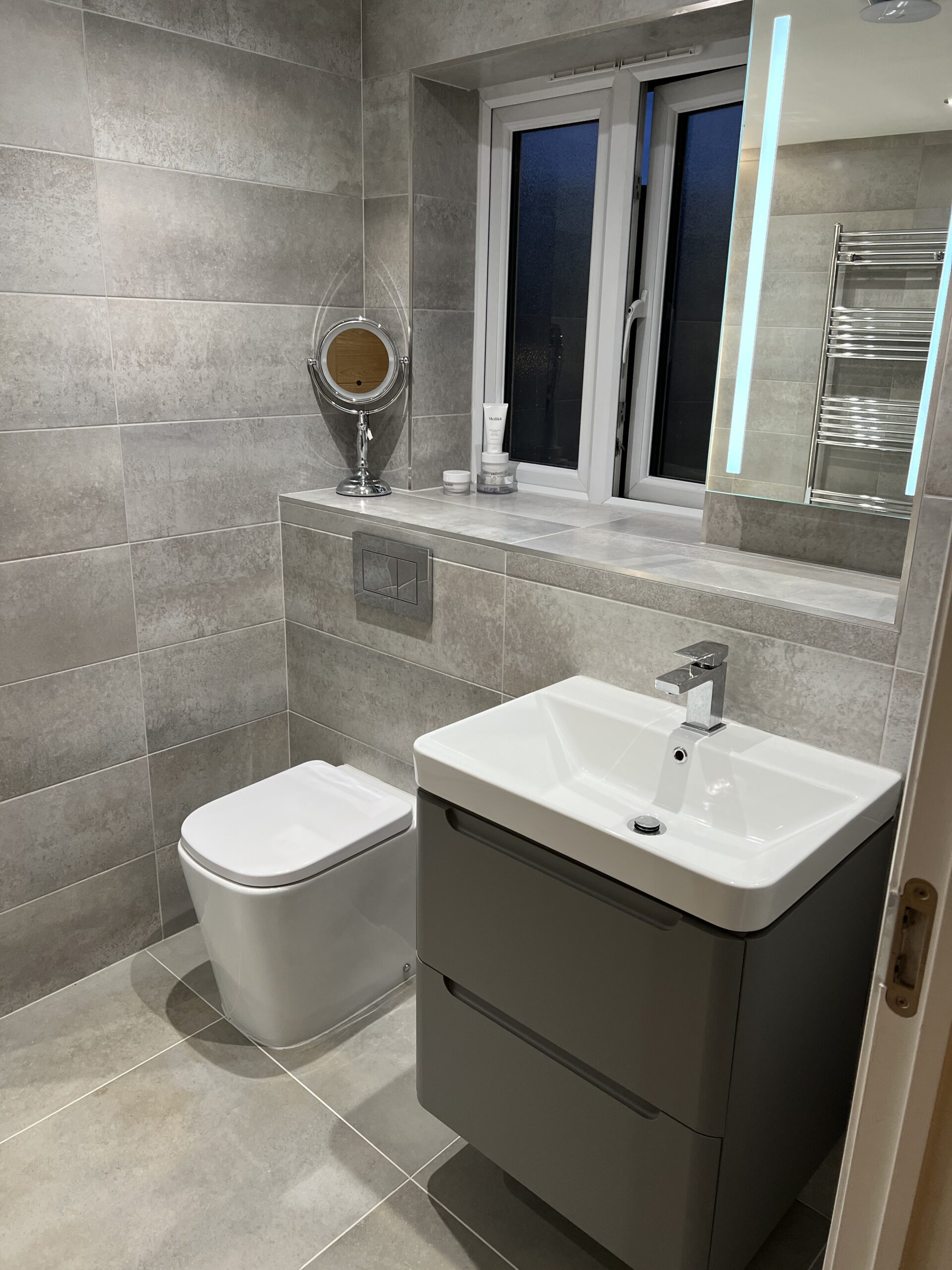 Modern Ensuite Installation in Corby - Ahmco